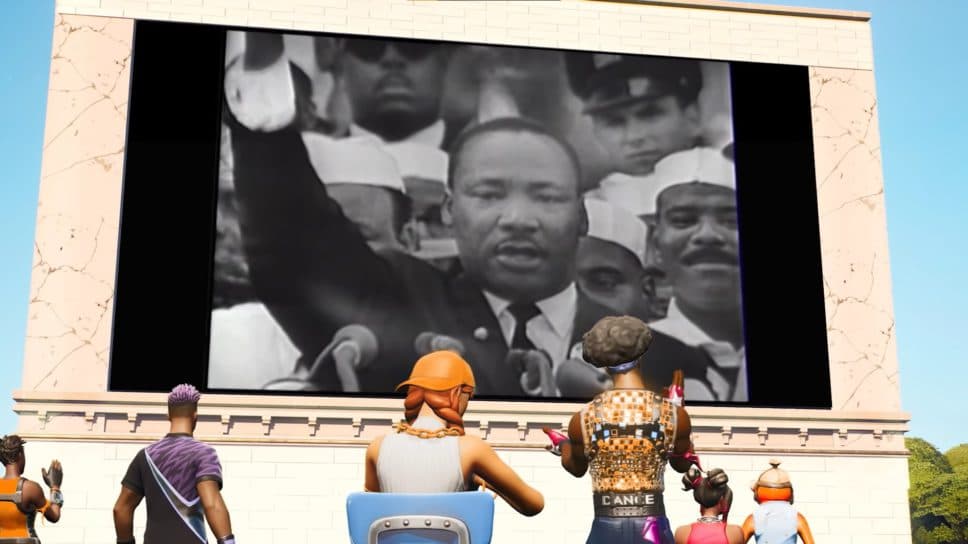 Fortnite celebrates Martin Luther King with new interactive experience ...