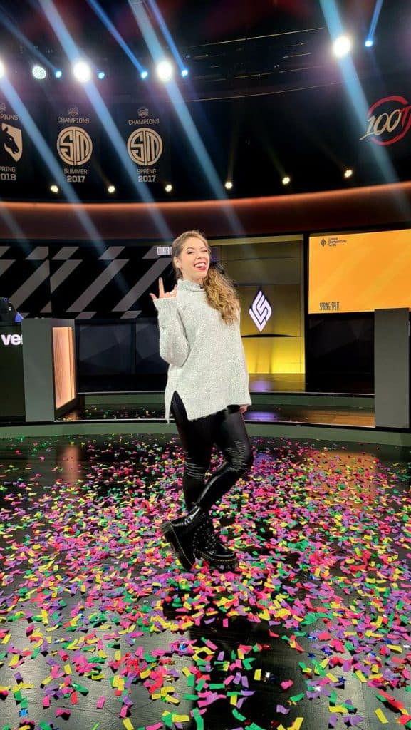 Gabriella “LeTigress” Devia-Allen reflects on her first LCS playoffs ...