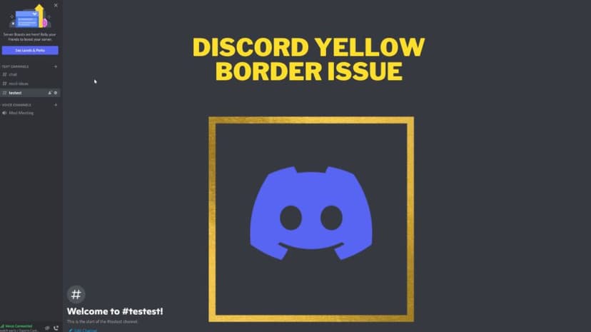 How to fix Discord Yellow border – Workaruond and Updates | Esports.gg