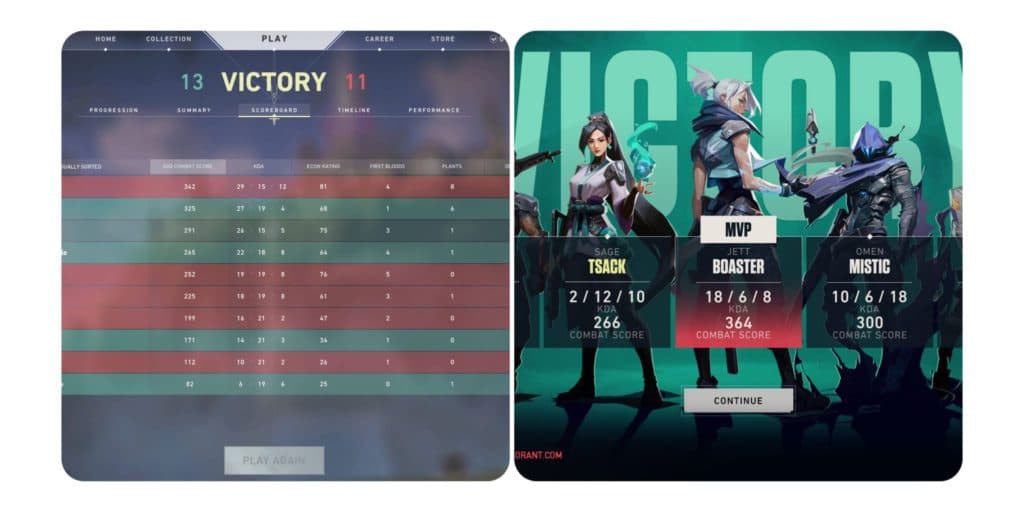 Riot upgrading VALORANT post-match win and loss screens » Esports ...