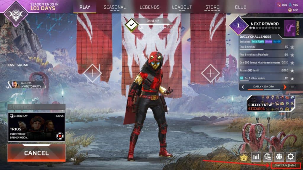 How to enable Directx 12 Beta in Apex Legends | esports.gg