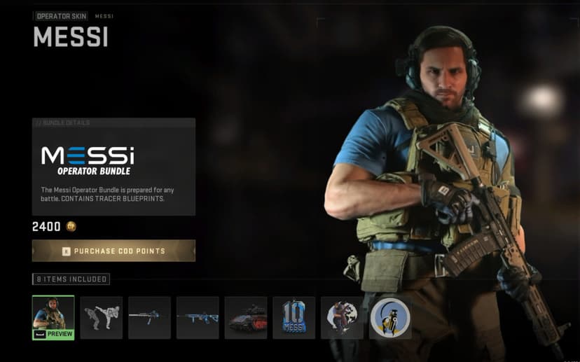 Call of Duty MWII’s Messi bundle has arrived with 8 brand new items ...