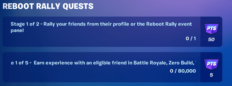 Fortnite Reboot Rally: how to unlock free rewards | esports.gg