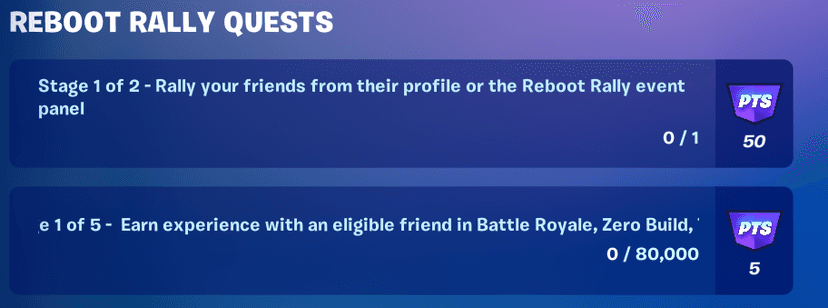 Fortnite Reboot Rally: how to unlock free rewards | esports.gg
