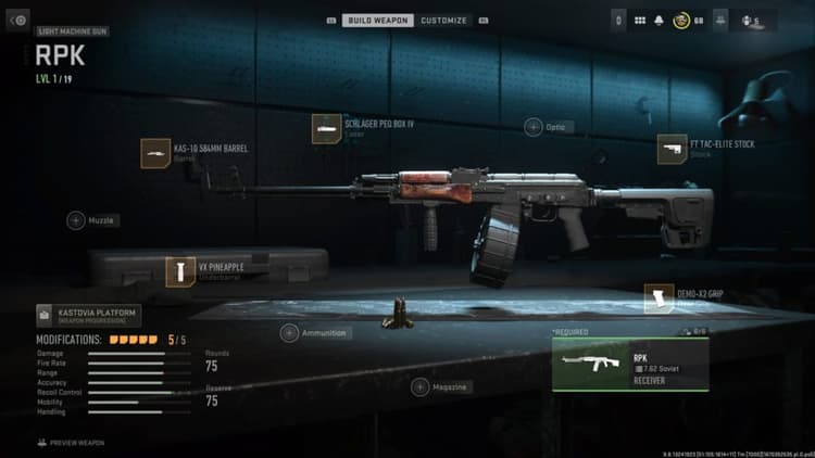 The best RPK loadout in MW2 | esports.gg