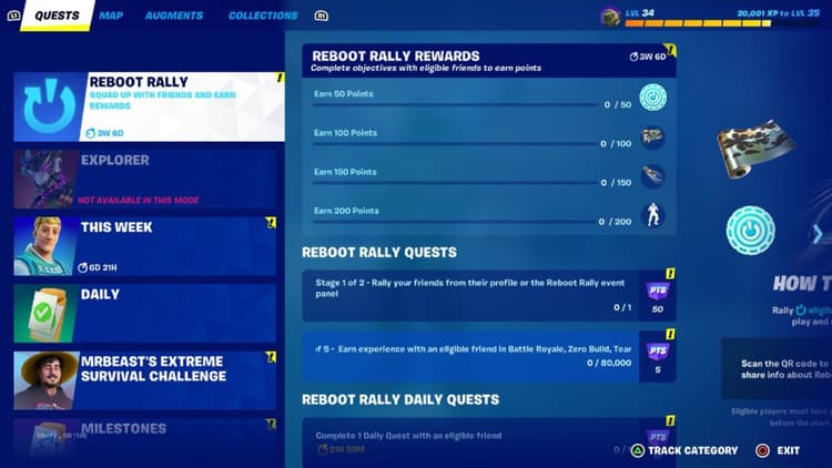 Fortnite Reboot Rally: how to unlock free rewards | esports.gg