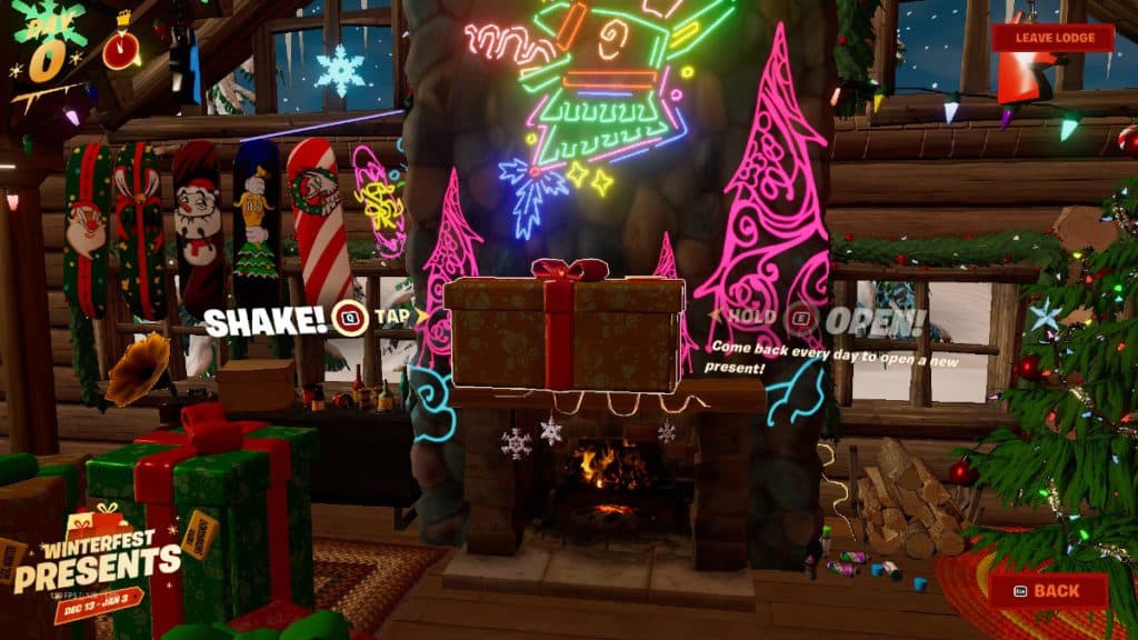 All Fortnite Winterfest Presents 2022 | esports.gg