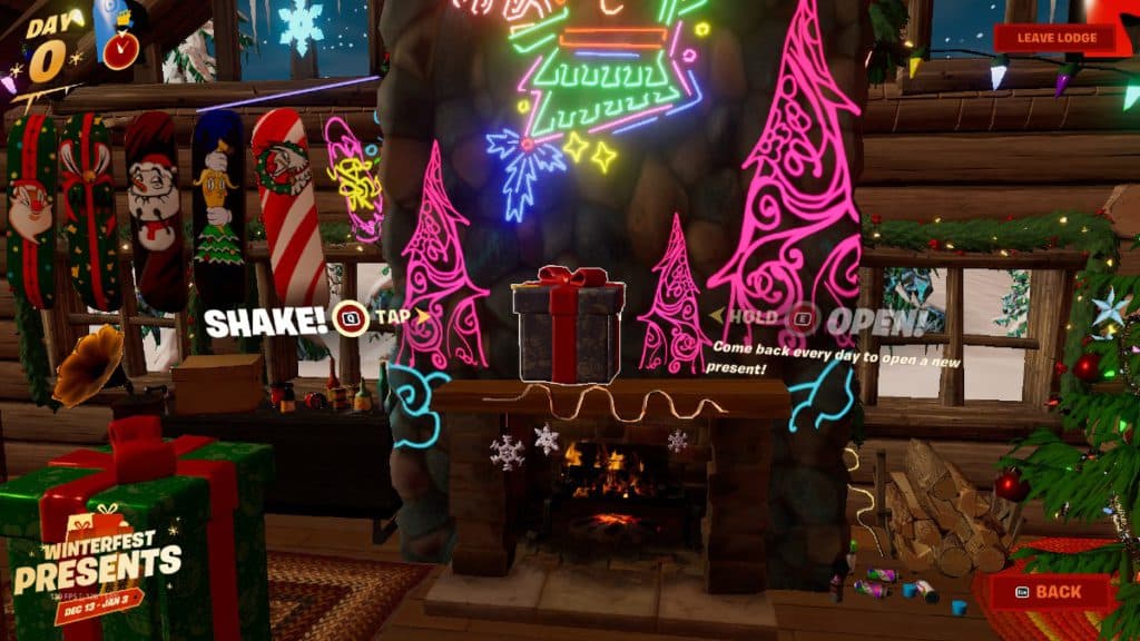 All Fortnite Winterfest Presents 2022 | esports.gg