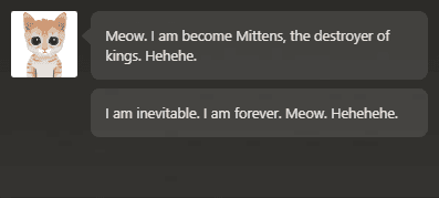 What is Mittens? A chess nightmare behind an innocent kitty bot ...