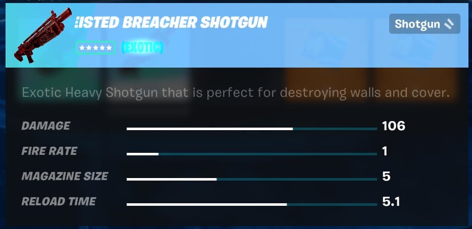 Every new Exotic Weapon in Fortnite Chapter 4, Season 1 | Esports.gg