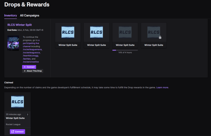 How to claim Rocket League Fan Rewards | esports.gg