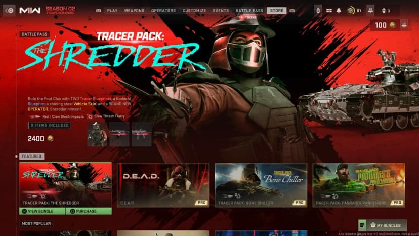 How to get TMNT’s Shredder in Call of Duty: Modern Warfare 2 and ...