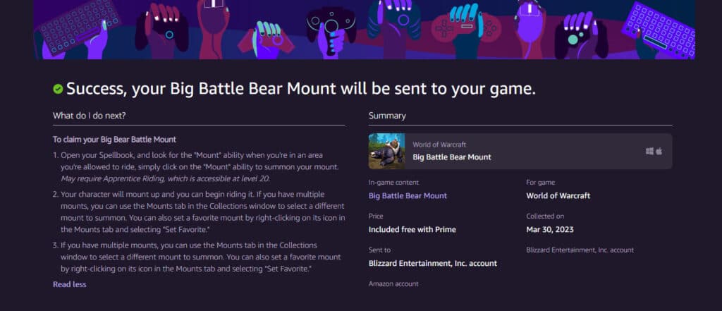 How to get a free Big Battle Bear mount in World of Warcraft » Esports | Esports.gg | esports.gg