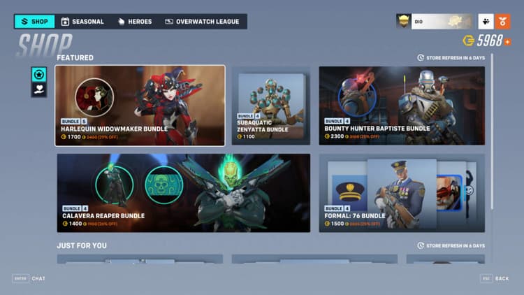 How To Get The Harlequin Widowmaker Skin In Overwatch 2 Esportsgg