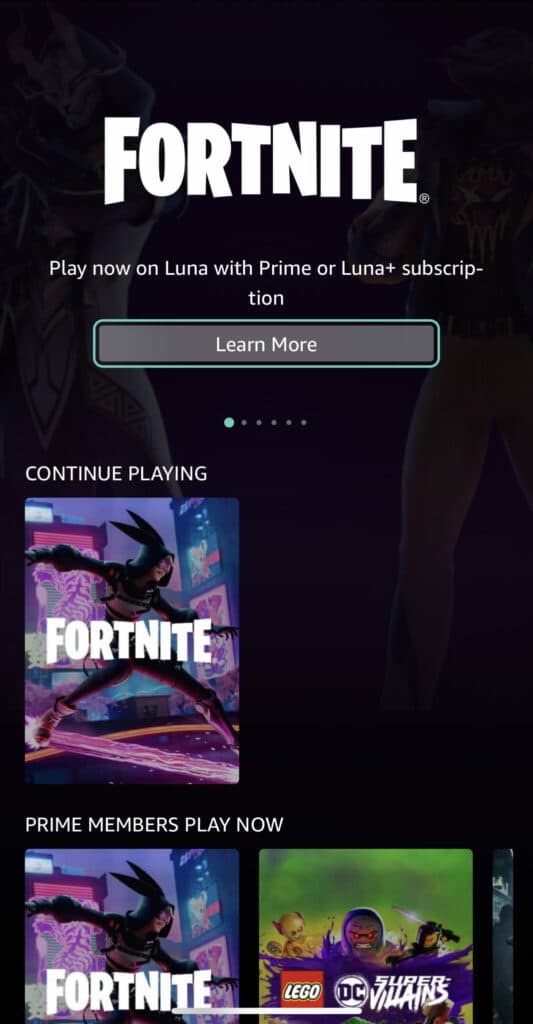 How to play Fortnite on Amazon Luna | esports.gg