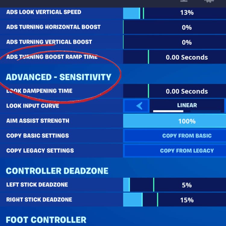 Best Fortnite controller settings | esports.gg