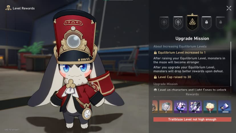 Every Trailblazer level reward in Honkai: Star Rail | Esports.gg