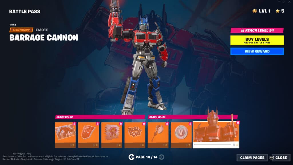 How to unlock Optimus Primal and Optimus Prime in Fortnite | Esports.gg