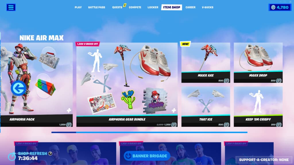 Fortnite x Nike Collab: New skins, merch, free reward, and UEFN map ...