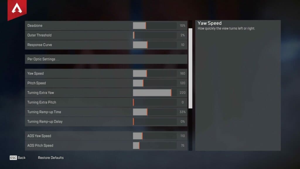 What are the best Apex controller settings? | Esports.gg