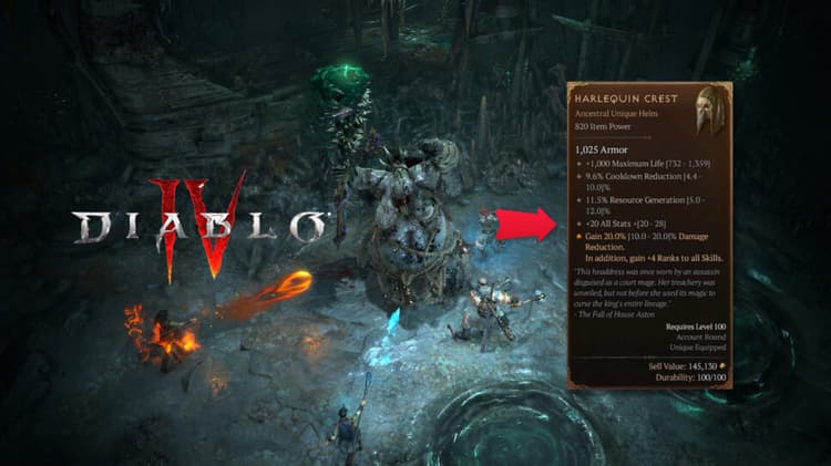 How To Get The Harlequin Crest Shako In Diablo 4 Esportsgg