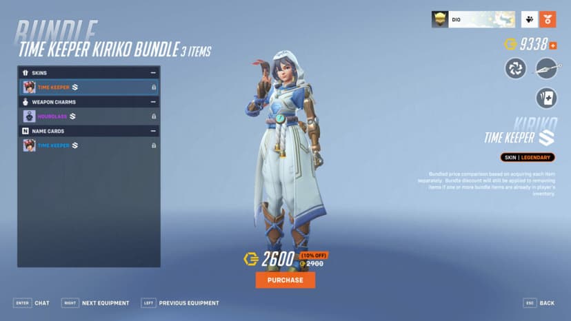How to unlock the Time Keeper Kiriko skin in Overwatch 2 | Esports.gg
