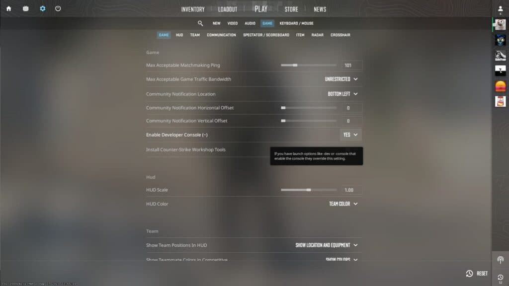 How to open the console in CS2 | Esports.gg