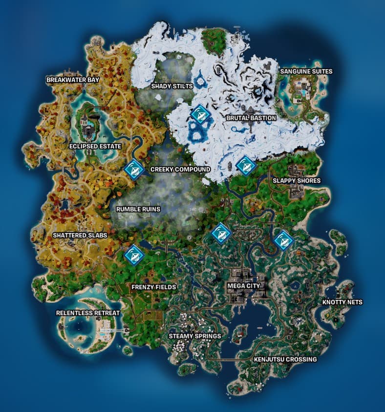 Forecast Towers in Fortnite: All locations and how they work | esports.gg