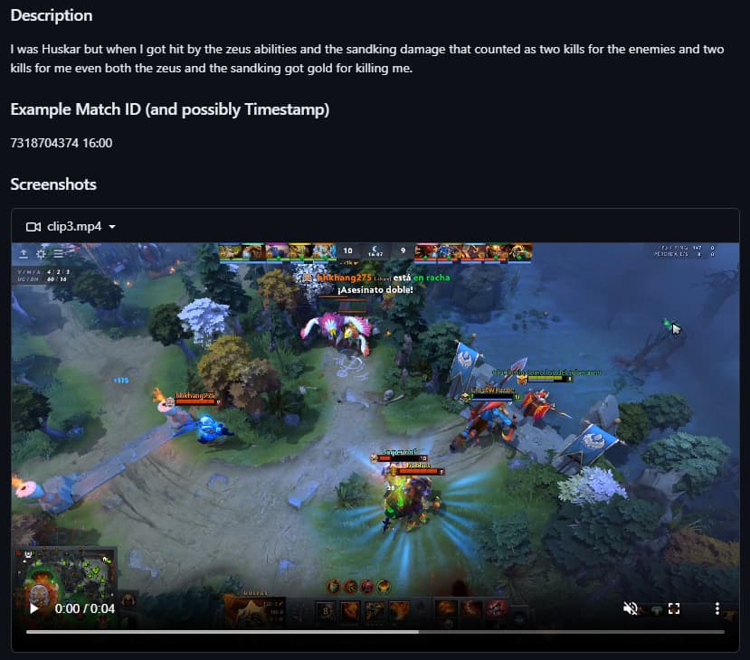 How to report Dota 2 bugs to the developers | Esports.gg