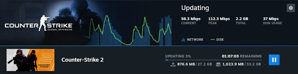 How big is the CS2 game file size? Check your PC can handle it | Esports.gg