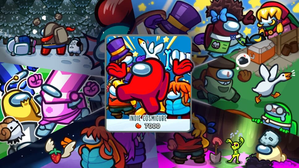 All the cosmetics in the Among Us Indie Cosmicube and how to get it ...