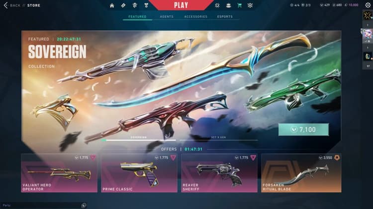 VALORANT Sovereign 2.0 bundle: Skins, price, and release date » Esports ...