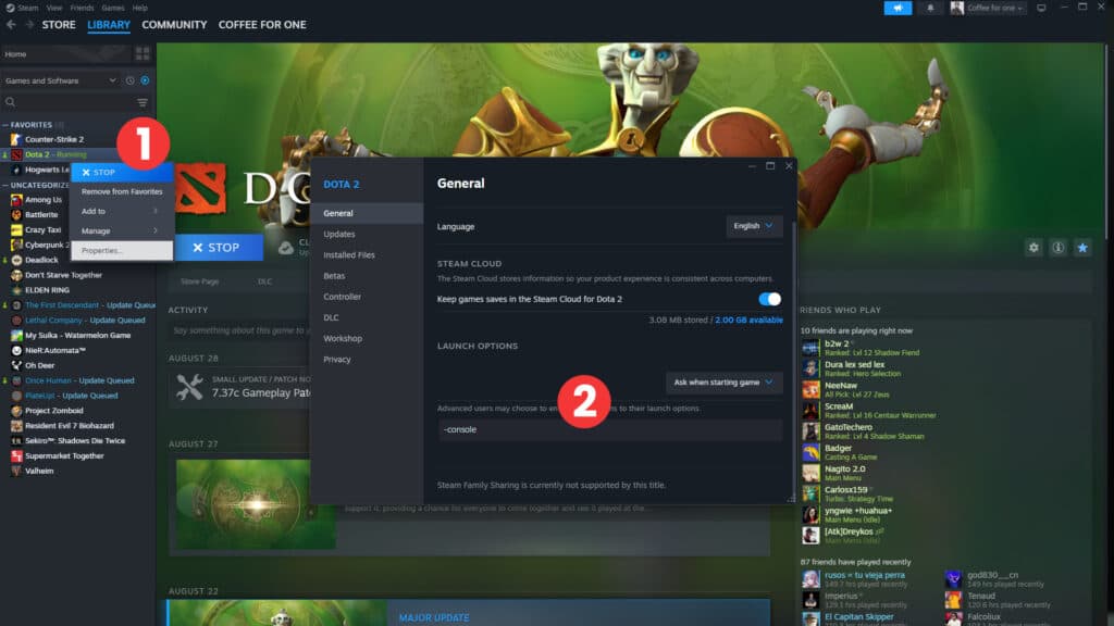 How to lock your camera in Dota 2 » Esports | Esports.gg | esports.gg