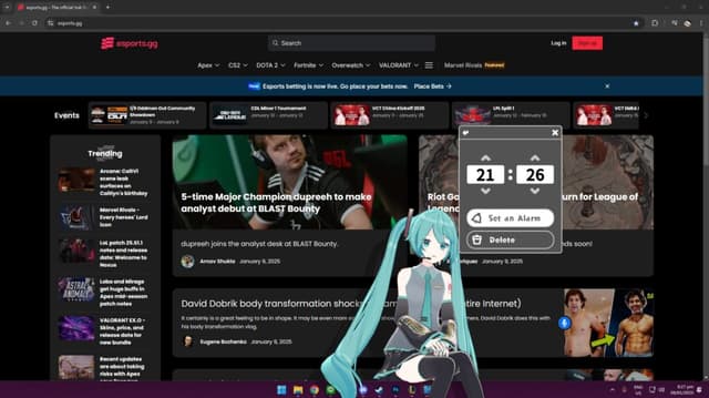 Free Desktop Mate app offers permanent Hatsune Miku companion for $15 ...