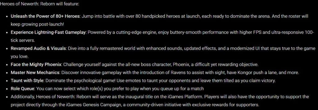 Brace yourself for Heroes of Newerth: Reborn » Esports | Esports.gg ...