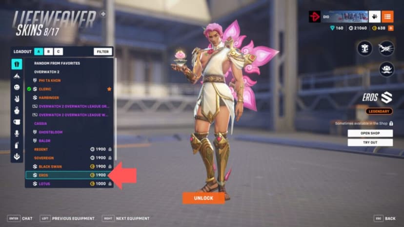 How to unlock the Eros Lifeweaver skin in Overwatch 2 » Esports ...