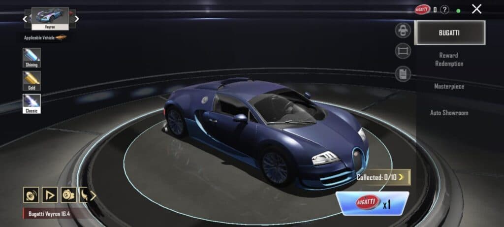 PUBG MOBILE collaborate with Bugatti to introduce new luxury car skin ...