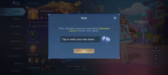 How to change your name in MLBB | esports.gg