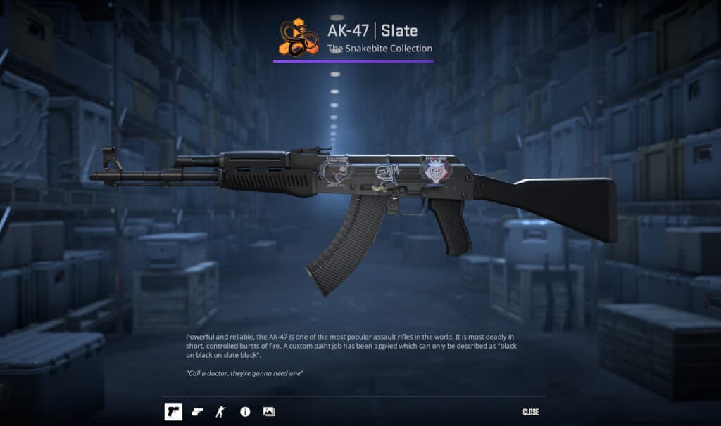 How do you scrape Stickers in CS2? | esports.gg