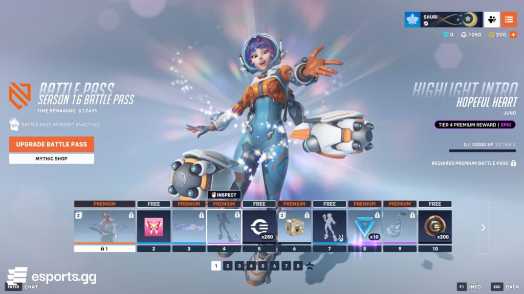 All Overwatch 2 Season 16 Battle Pass skins and items » Esports ...