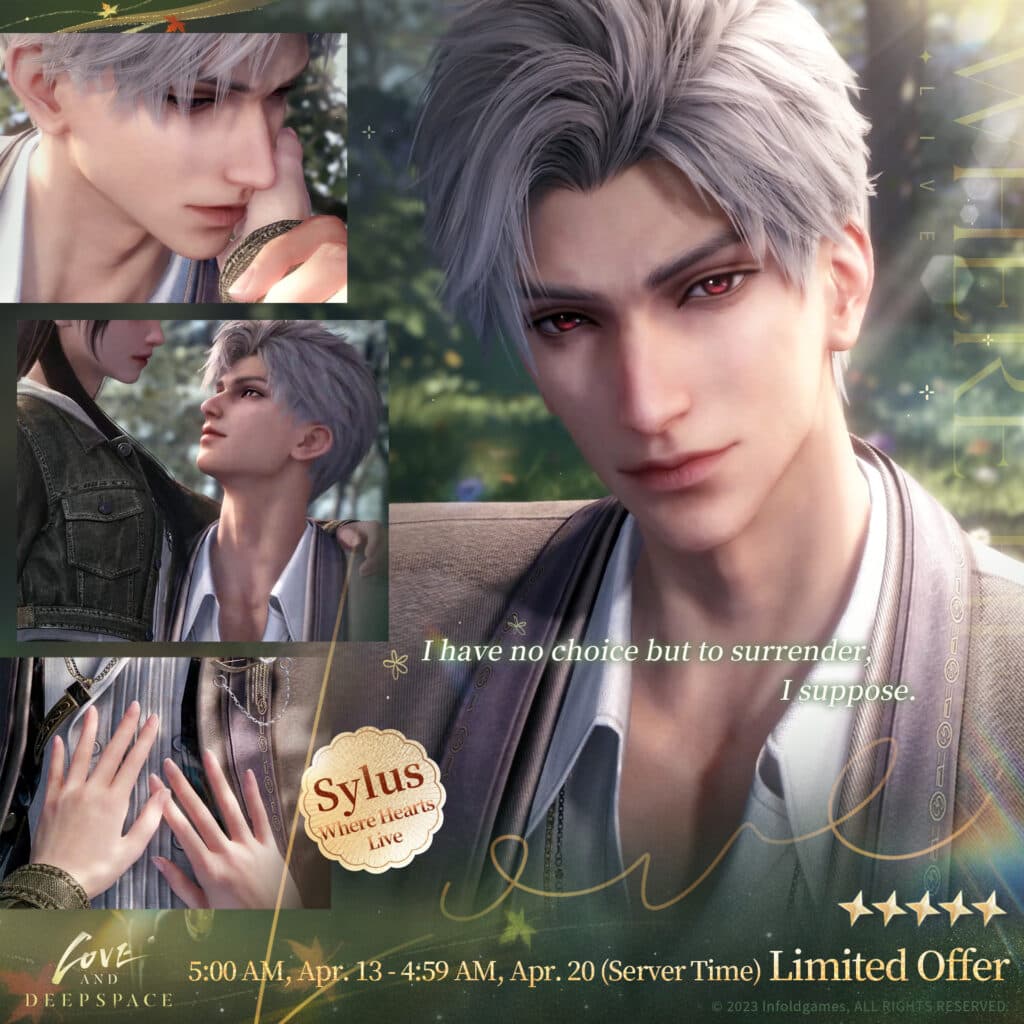 Everything you need to know about Sylus’ birthday event in Love and ...