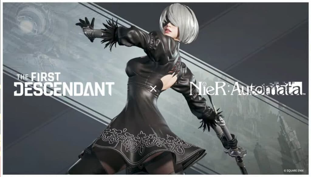 2B “with no skirt” from NieR: Automata joins The First Descendant ...