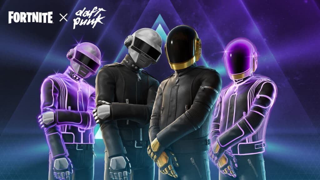 Fortnite x Daft Punk collab: All skins, Jam Tracks, & more revealed ...