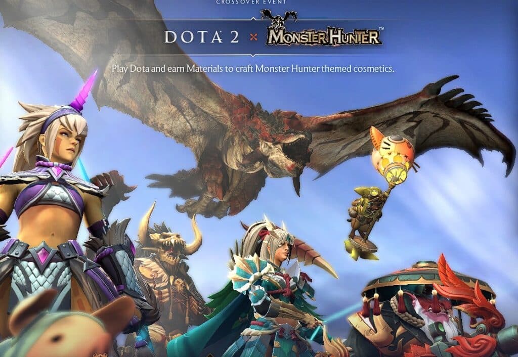 A Dota 2 and Monster Hunter crossover was not on our 2025 bingo card » Esports | Esports.gg ...