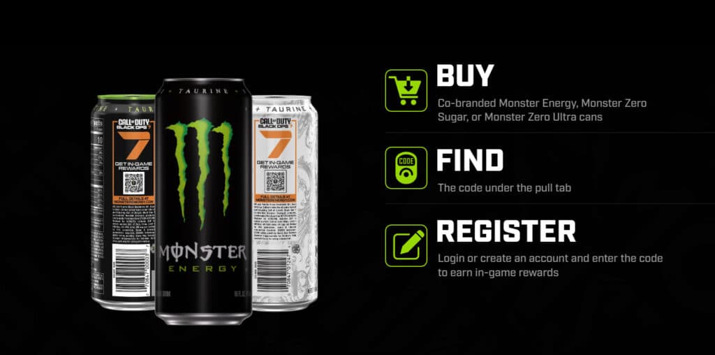 How to redeem Monster Energy reward codes in Black Ops 7 | esports.gg