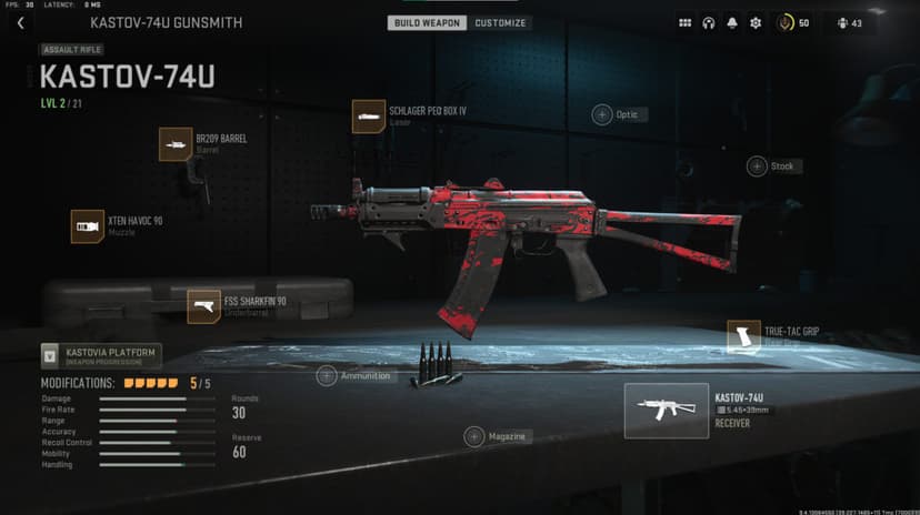 The best build to use on the Kastov-74u in MW2 multiplayer | Esports.gg