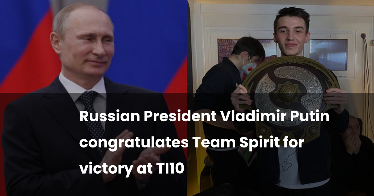 Russian President Vladimir Putin congratulates Team Spirit for victory ...