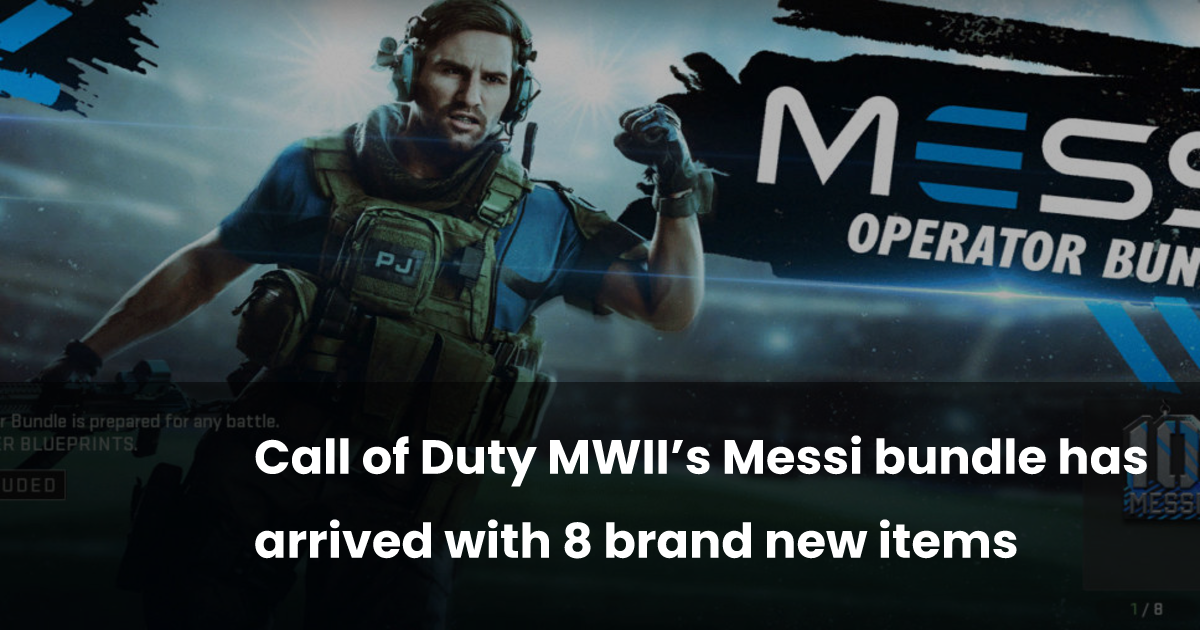 Call of Duty MWII’s Messi bundle has arrived with 8 brand new items ...