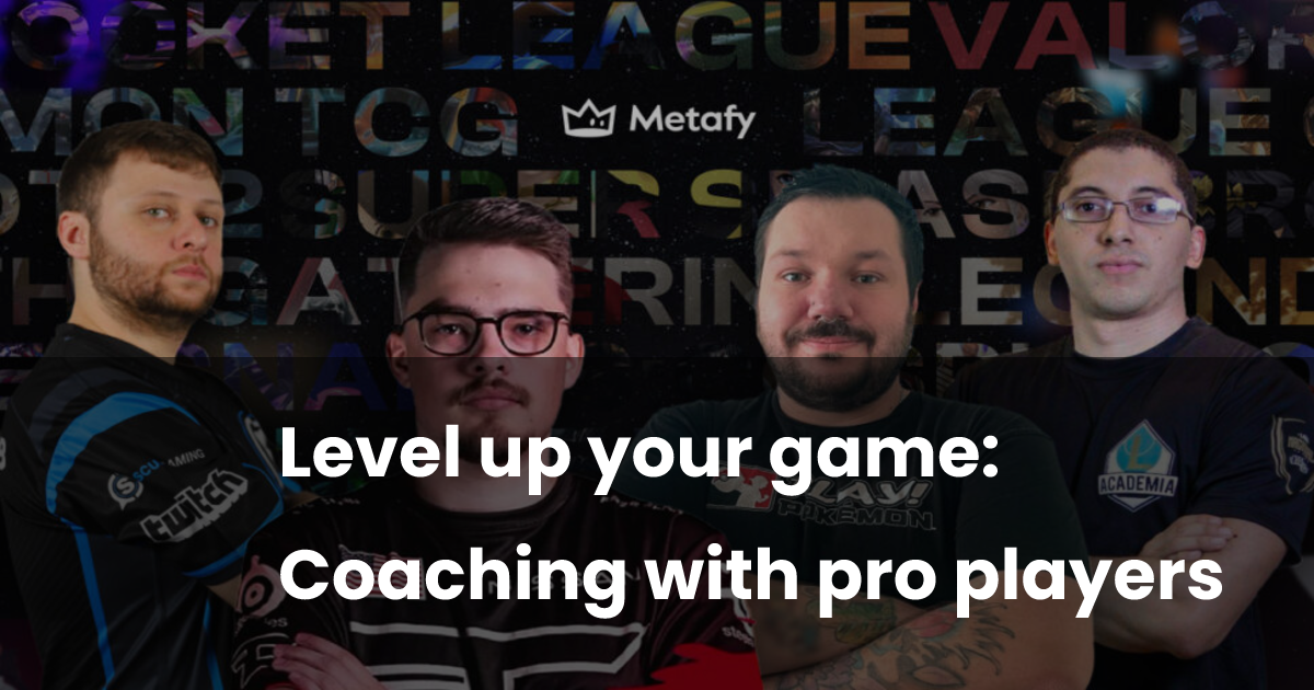 Level up your game: Coaching with pro players | esports.gg