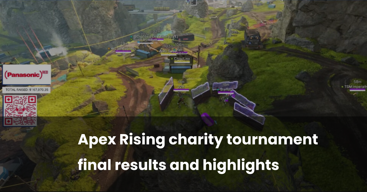 Apex Rising charity tournament final results and highlights | esports.gg